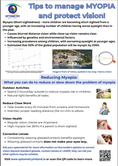 Myopia Hub | Optometry Ireland
